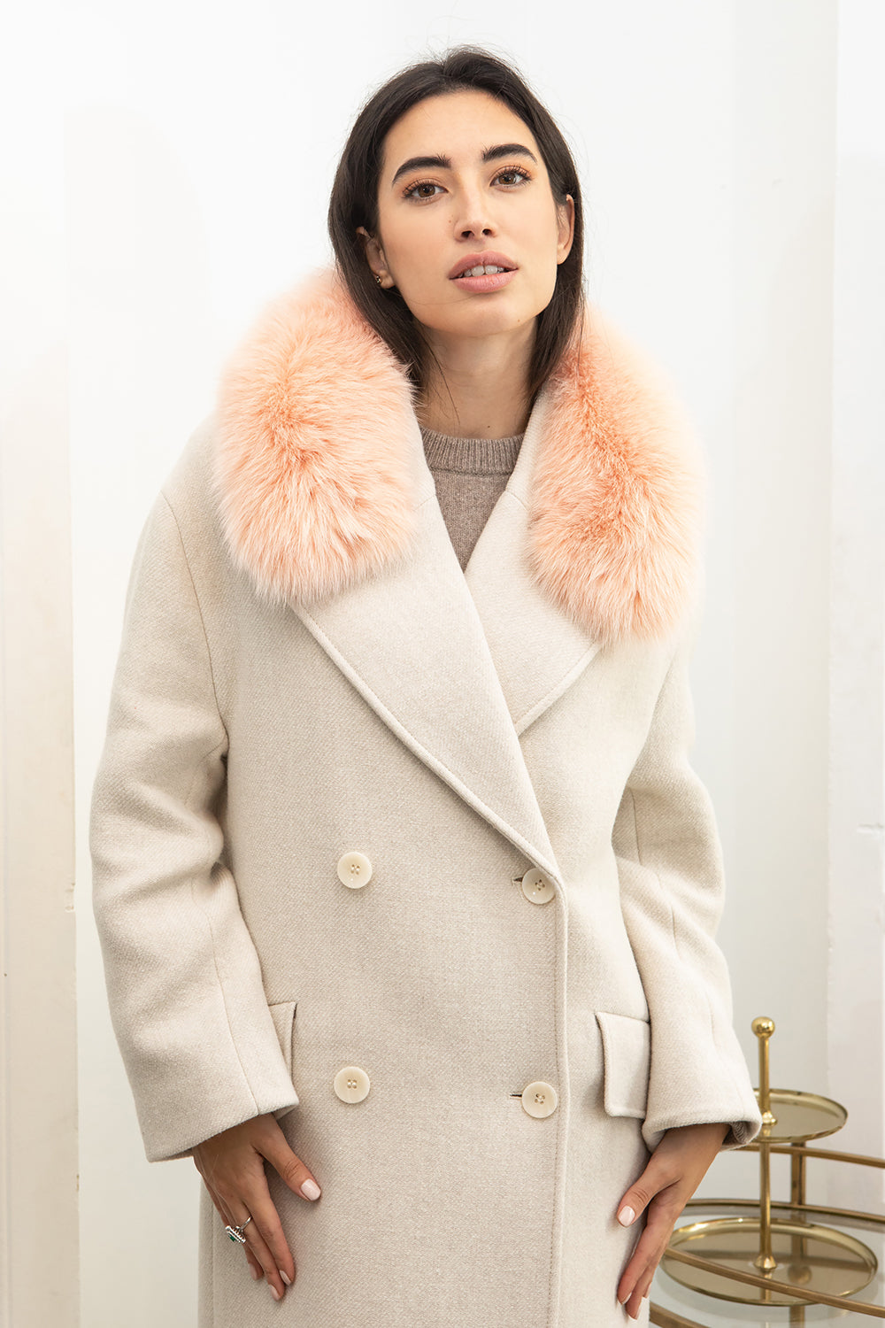 PINK FOX NECK MIDI